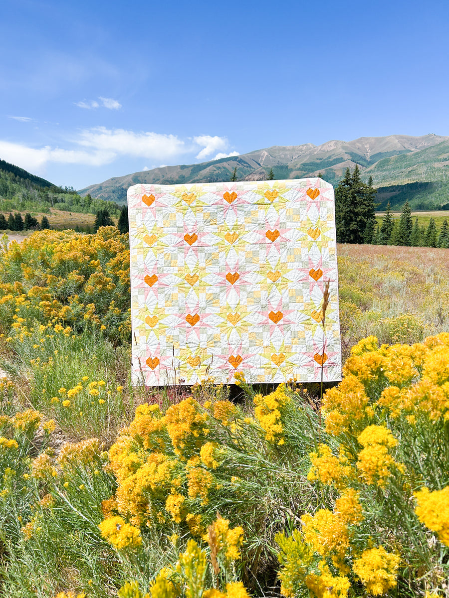 Kinley Quilt Kit "Cottagecore Version"- Throw 60"x60" Size ...